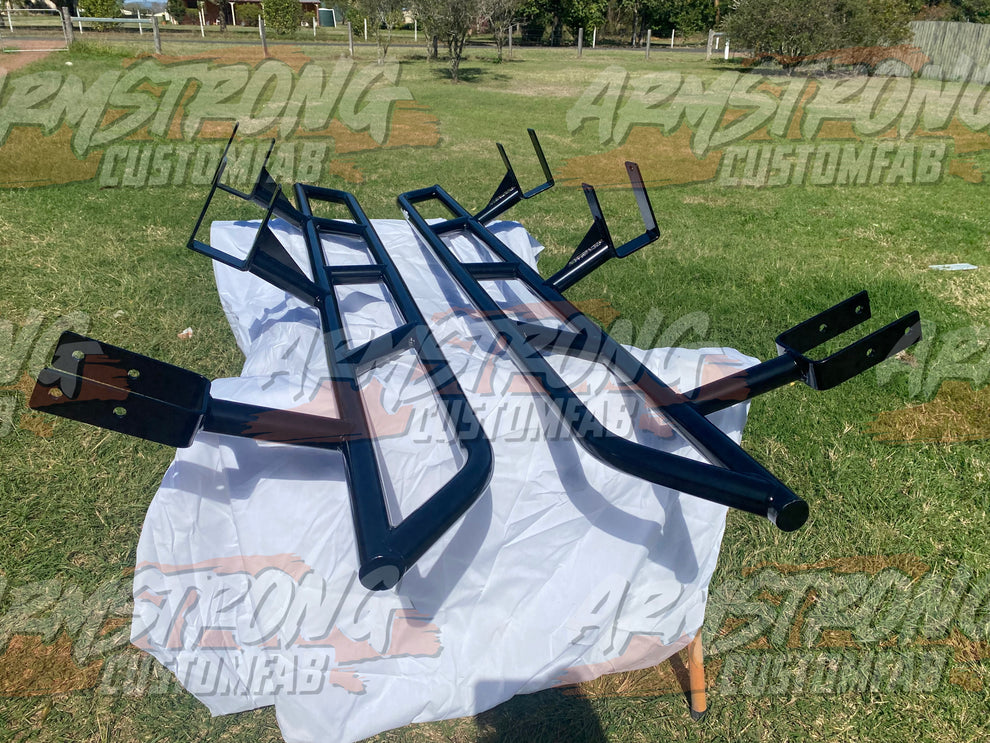 Toyota N70 dual cab rocksliders – Armstrong custom Fab